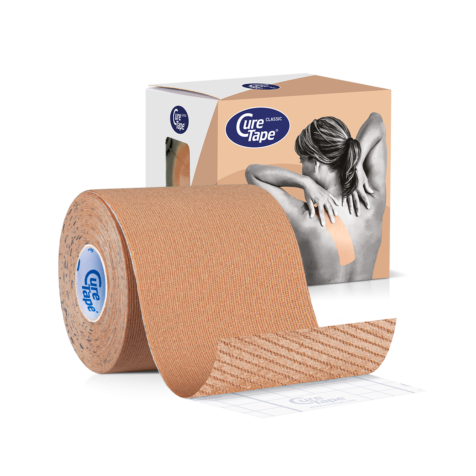 CureTape® Classic Wide 7.5cm Kinesiology Tape - Display Box