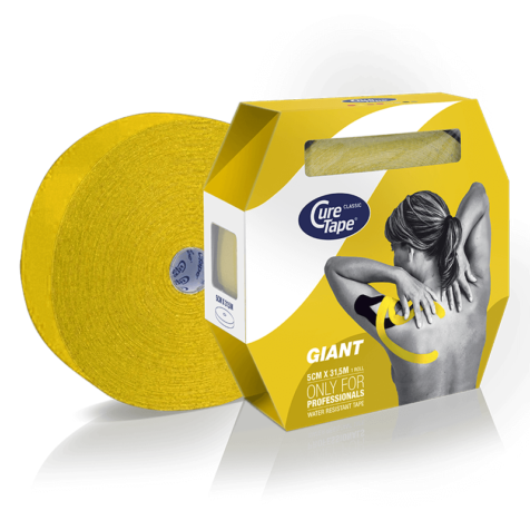CureTape Giant Kinesiology Tape Bulk Rolls 5cm x 31.5m