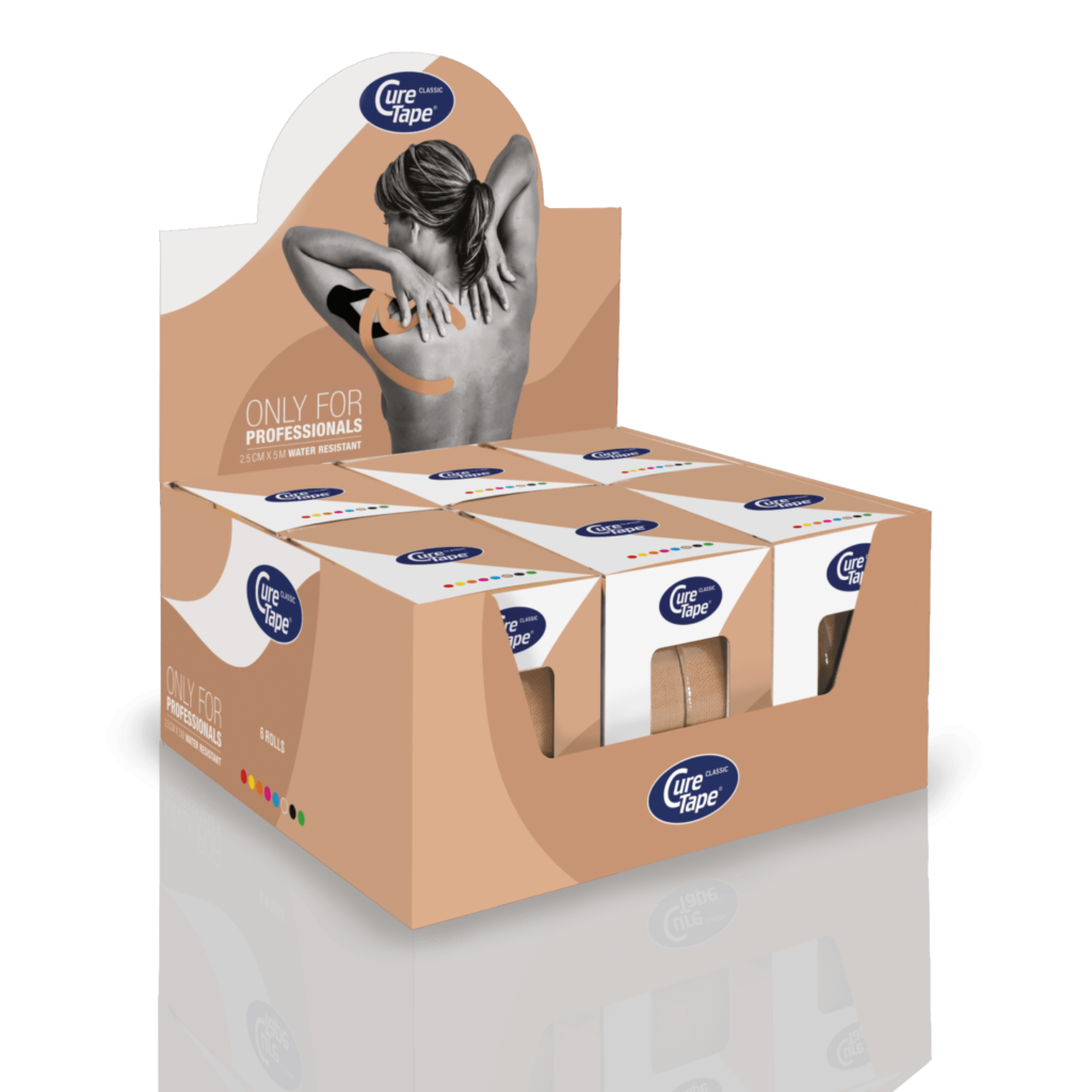 CureTape® Classic Kinesiology Tape - Europe's #1 Tape with Pros