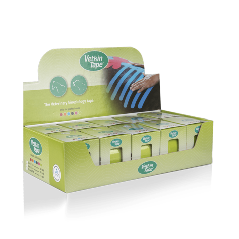 VetkinTape® Kinesiology tape 6cm Box 10 rolls | Equine & Canine