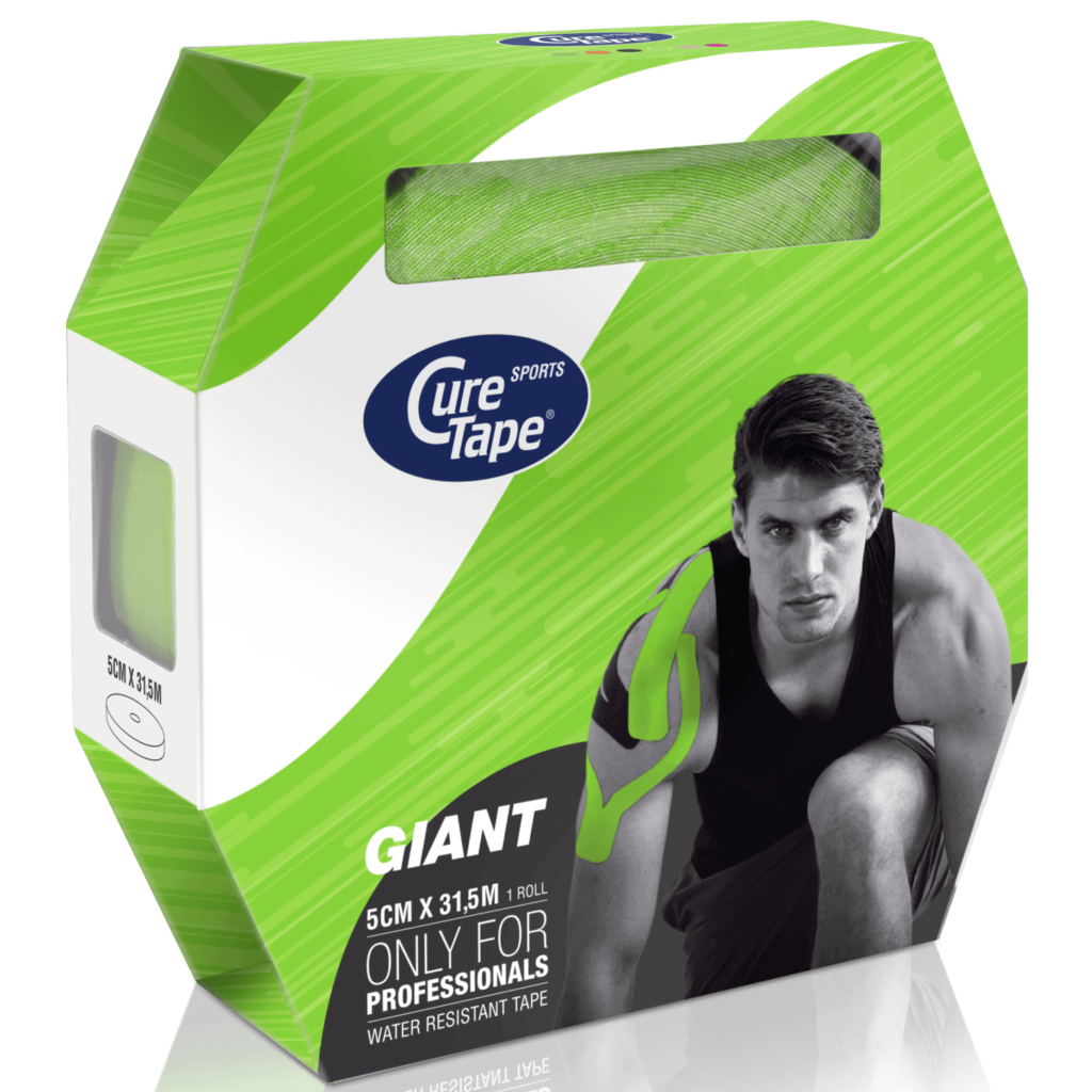 CureTape Giant Sports Kinesiology Tape Bulk Rolls 5cm x 31.5m