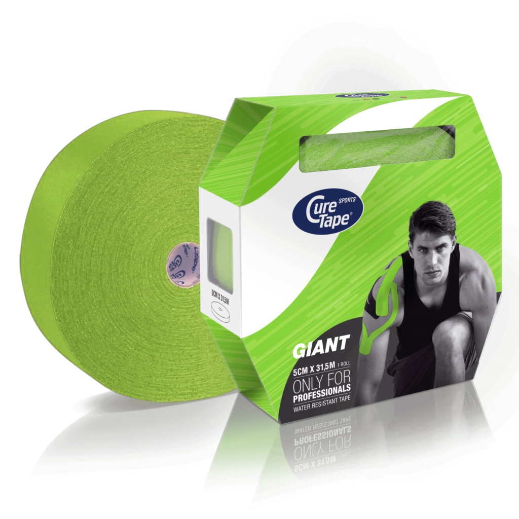 CureTape Giant Sports Kinesiology Tape Bulk Rolls 5cm x 31.5m