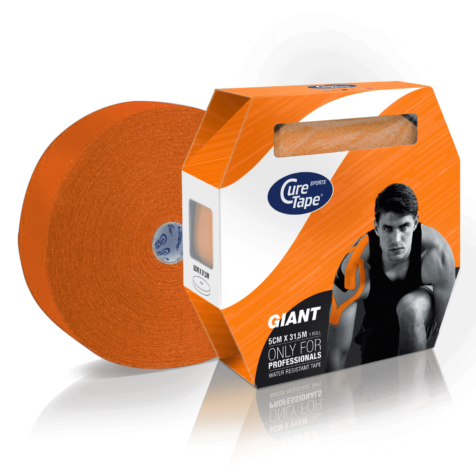 CureTape Giant Sports Kinesiology Tape Bulk Rolls 5cm x 31.5m