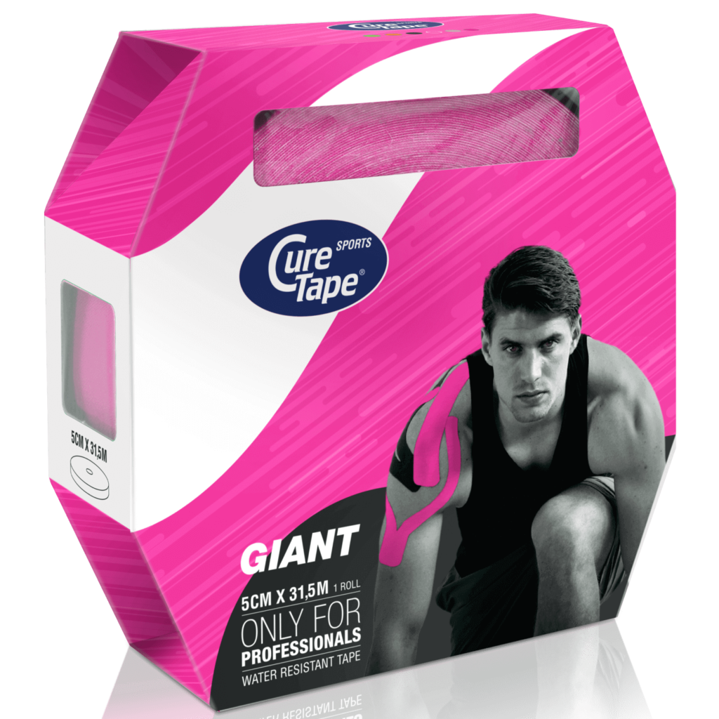 CureTape Giant Sports Kinesiology Tape Bulk Rolls 5cm x 31.5m