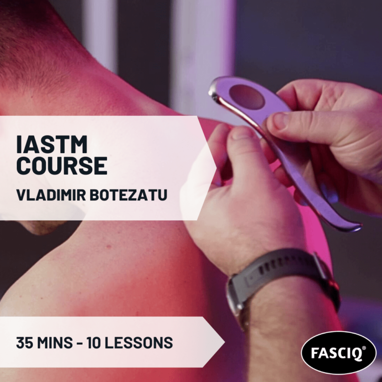 Online IASTM Tools course with FASCIQ IASTM tools - 35 mins